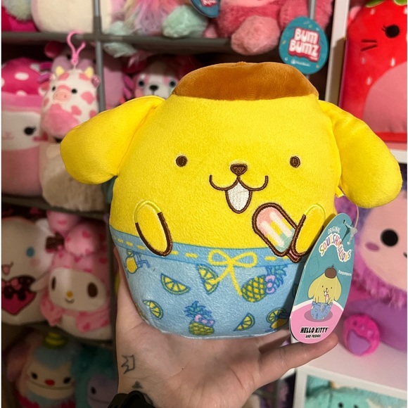 Squishmallows | Toys | Sanrio Pompompurin 7 Squishmallow Hello Kitty ...